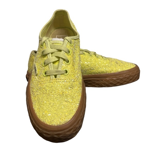 Vans | Shoes | Vans Ice Cream Glitter Yellow Wmn 55m | Poshmark